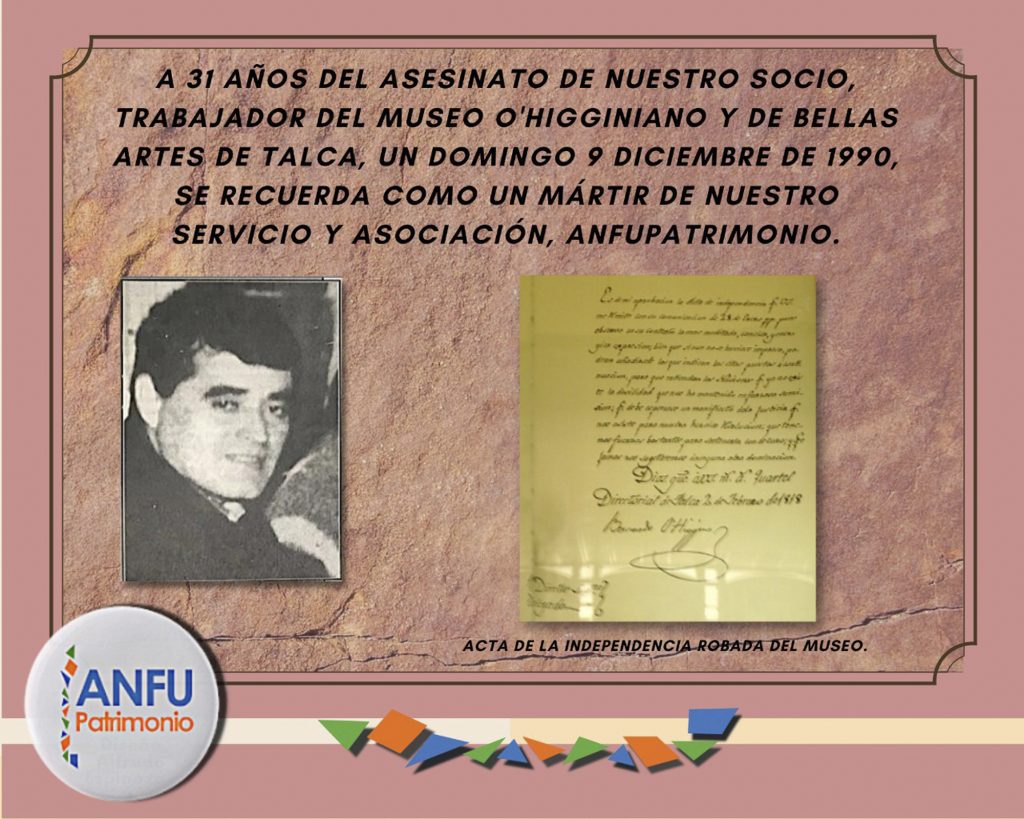 Jaime Luna, mártir del patrimonio – AnfuPatrimonio